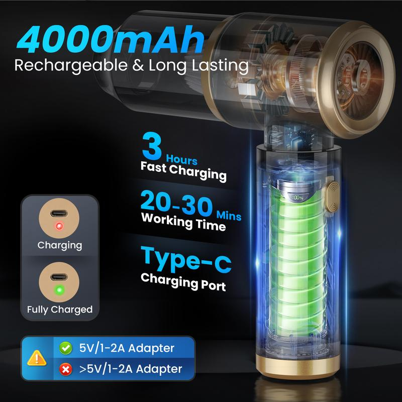 Airify Pro V3 - Portable Air Blower/Car Vaccum